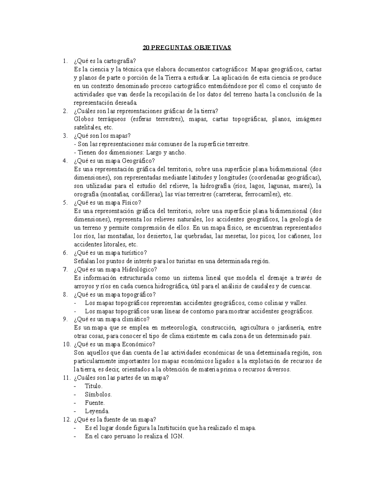 20 Preguntas Objetivas SE CRACAGA ESTE TRABJAO DE QUÍMICA CON FINES ACADEMICOS - 20 PREGUNTAS ...