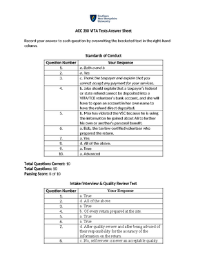 ACC350 3-1 Assignment - ACC 350 Module Three: 3-1 Assignment SNHU ...