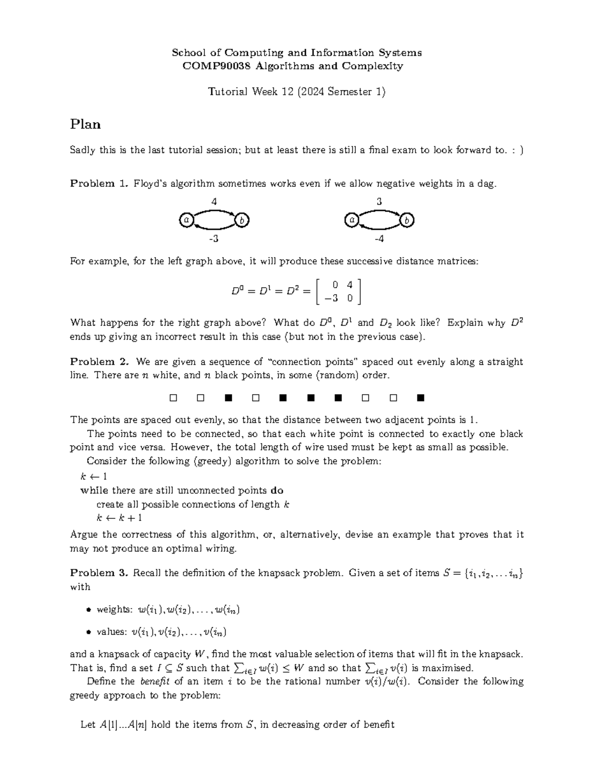 Jh-week12-questions - School of Computing and Information Systems ... Jh-week12-questions - School of Computing and Information Systems ...