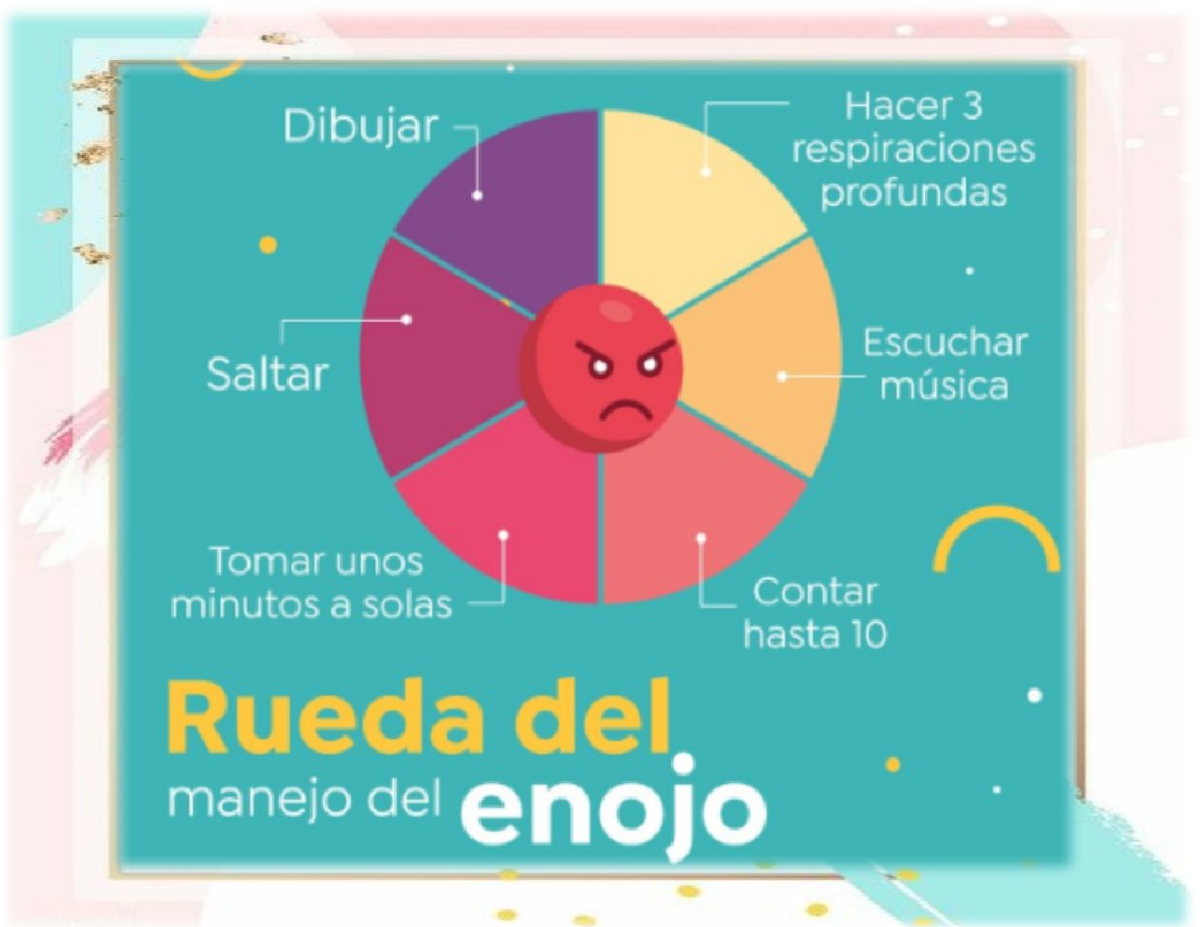 Rueda DEL Enojo - material socioemocional - Gestión en salud - Studocu