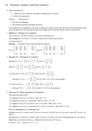 1030b-n01-04 - lecture notes for math1030 - 1 Commuting matrices versus ...