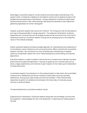 Qualitative Research-22 - Researcher reflexivity: Qualitative ...