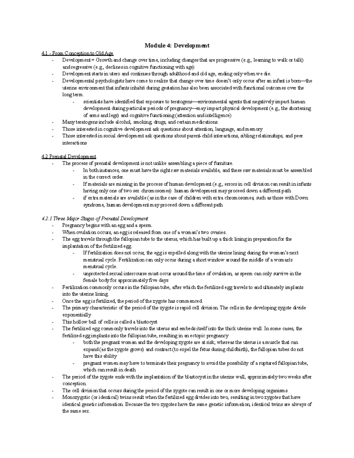 Copy of Module 4 Development - Module 4: Development 4,1 - From ...