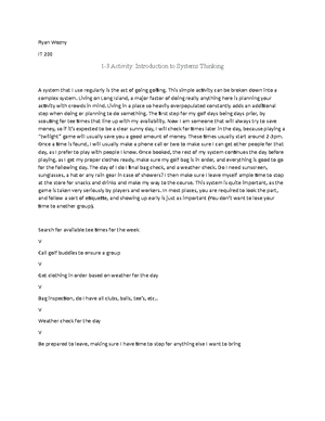 IT-253 assignment 3-2 - Ryan Wozny IT- Do you think the law or ...