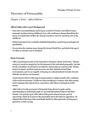 Theories of Personality Chapter 8 Notes - Dollard, Miller, Skinner ...