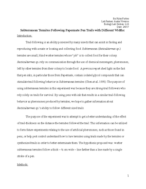 eScience Lab 6: Diffusion - Pre-Lab Questions A concentration gradient ...