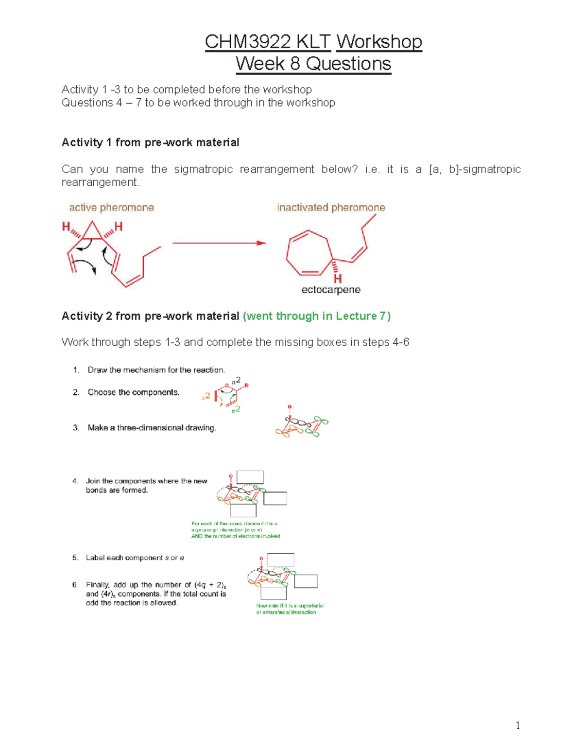 Week 8 workshop questions - &+0 ./7 :RUNVKRS :HHN 4XHVWLRQV - Studocu