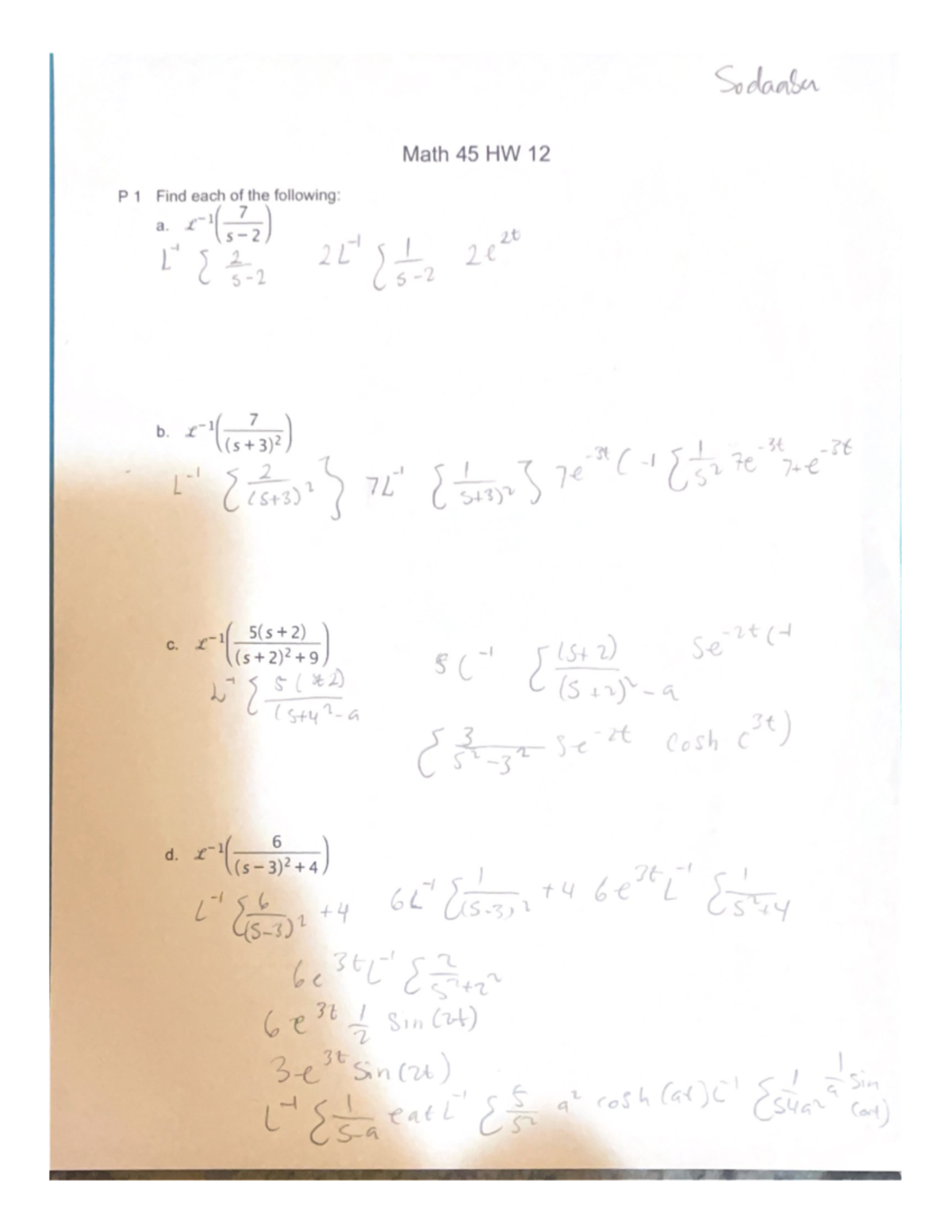 Math 45 HW 12 - Great way to get extra practice. - MATH 45 - Studocu