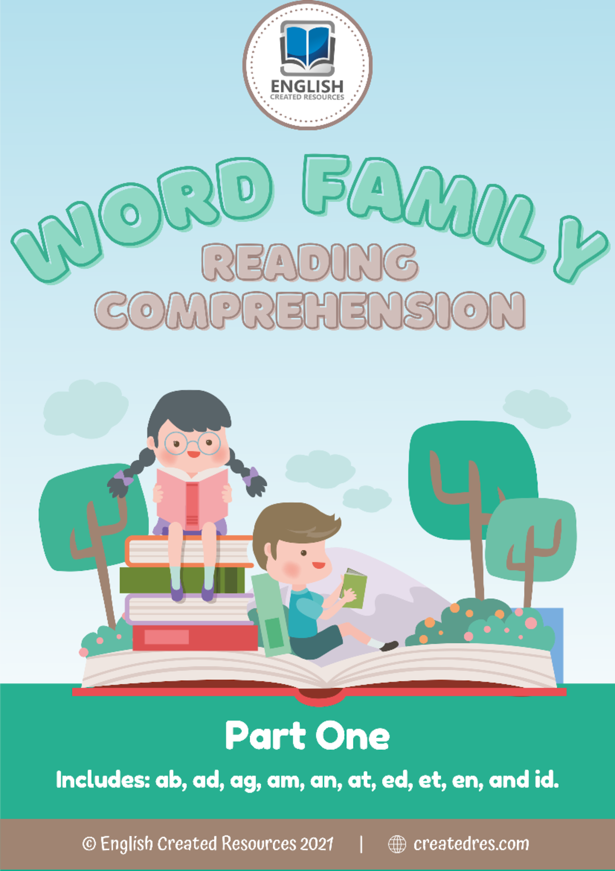 Word Family Reading Comprehension Part 1 Copyright 2022 English Created ...