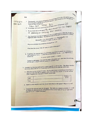 MTH 131 In-class Activty and Homework Problem - MTH 131 - Studocu
