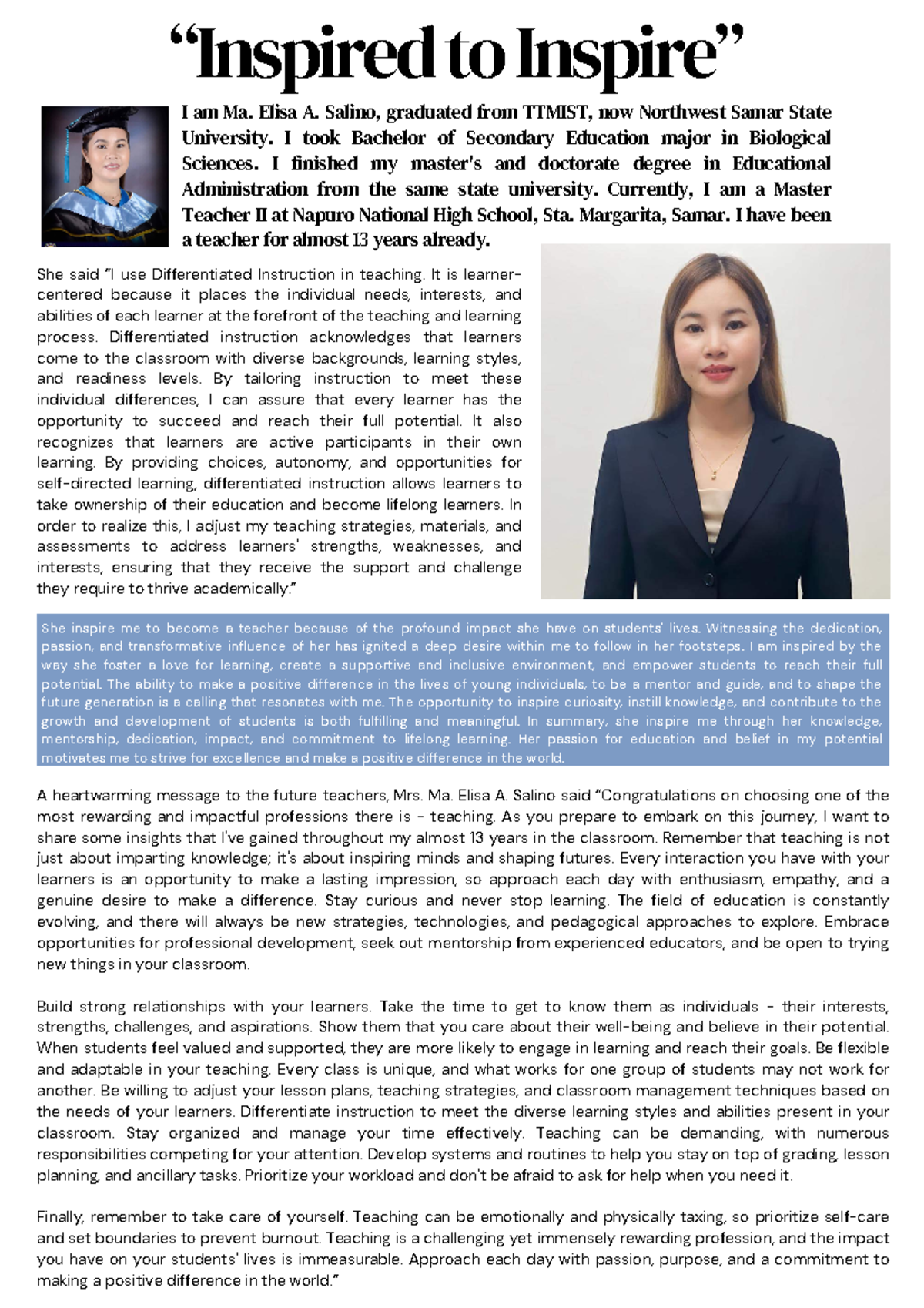 White Minimalist Fashion Magazine Article Page A4 Document 20240514 ...