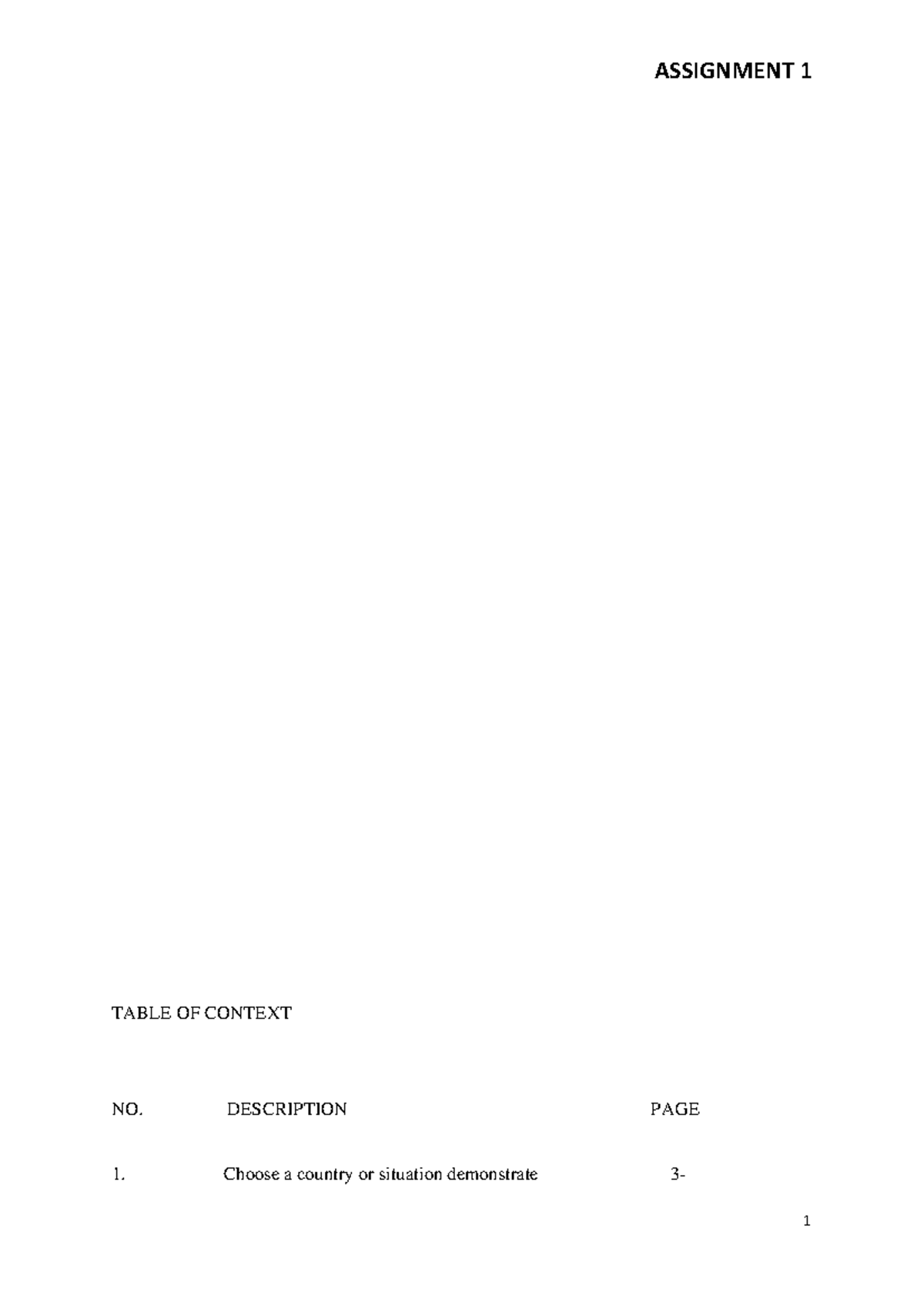 - Adcim 03 Assessment 2 (Autosaved) - TABLE OF CONTEXT NO. DESCRIPTION ...