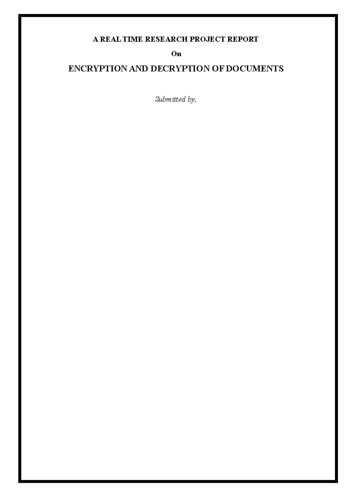 Project-format - Iot lab Manual - A REAL TIME RESEARCH PROJECT REPORT ...