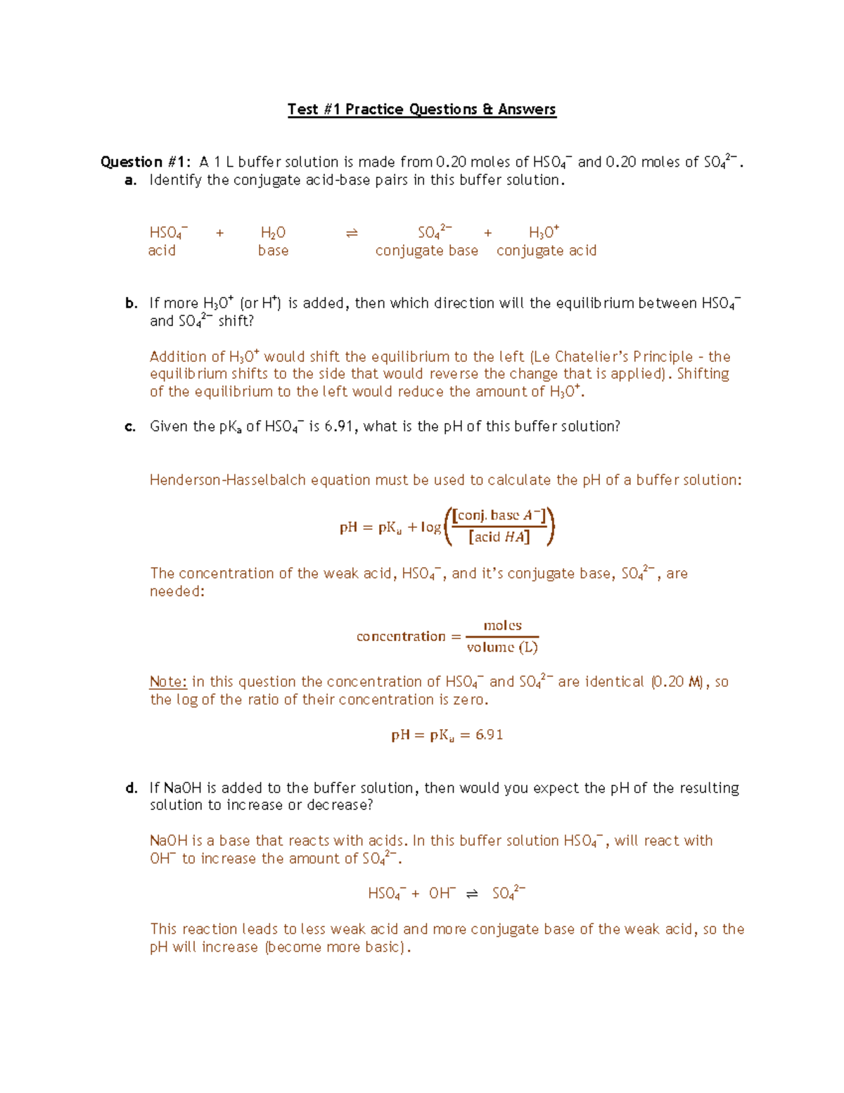 Test 1 2018, questions and answers - Test #1 Practice Questions ...