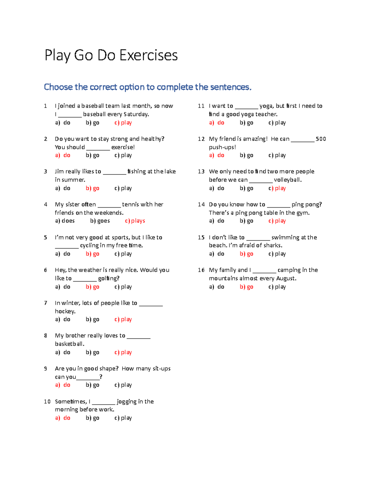 Play Go Do Exercises (Mamani Huahuacondori Luis Angel) - Play Go Do ...