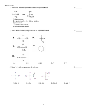 Chirality-Worksheet - Practice Worksheets - An Overview of Chirality ...