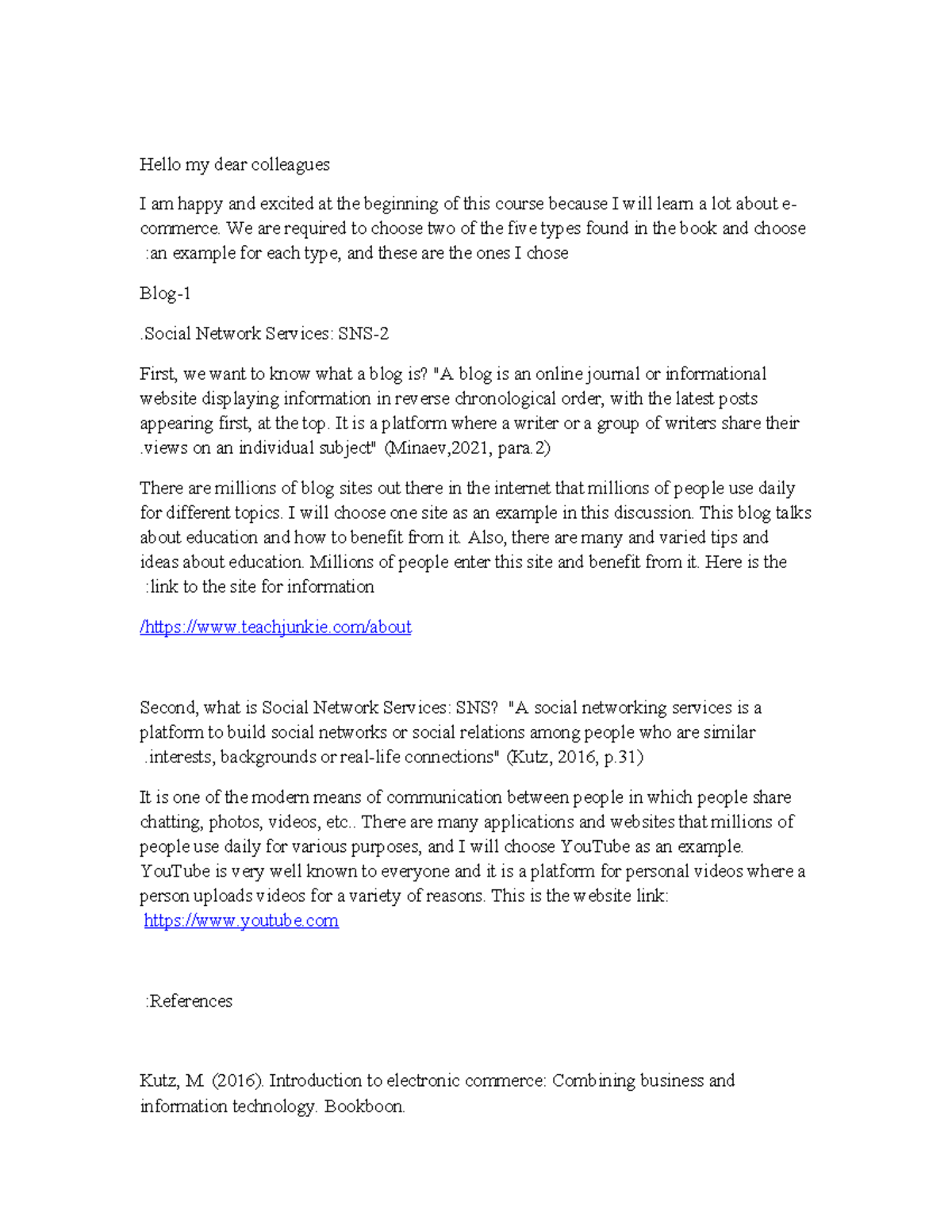 D F UNIT 1 - Hello my dear colleagues I am happy and excited at the ...