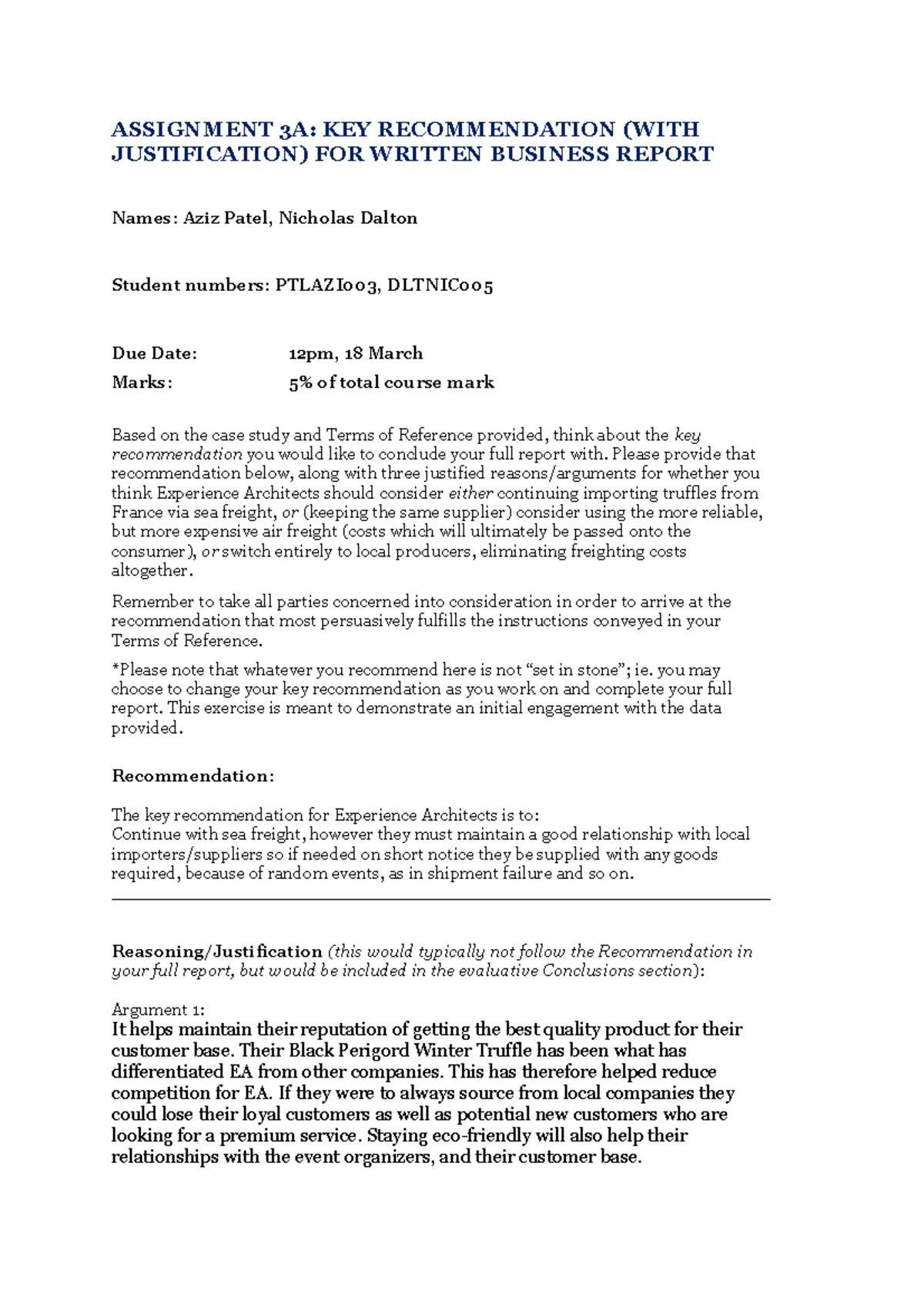 Aziz Patel A3A - Help on the 3rd tutorial we were supposed to complete ...