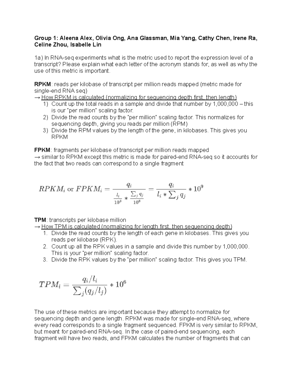 22 Practice - Prof Gregory - Group 1: Aleena Alex, Olivia Ong, Ana ...
