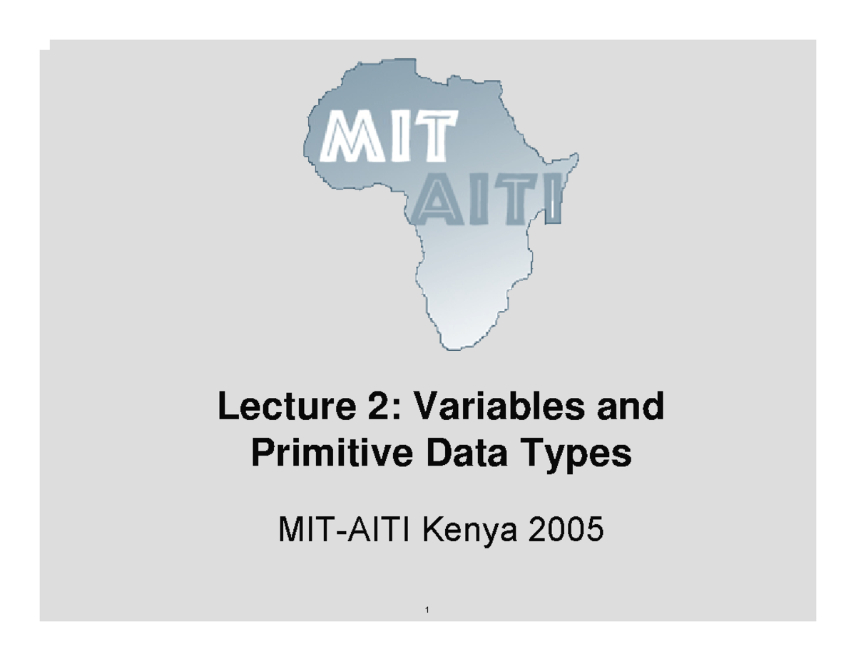 MS word practical with real life activities - Lecture 2: Variables and ...