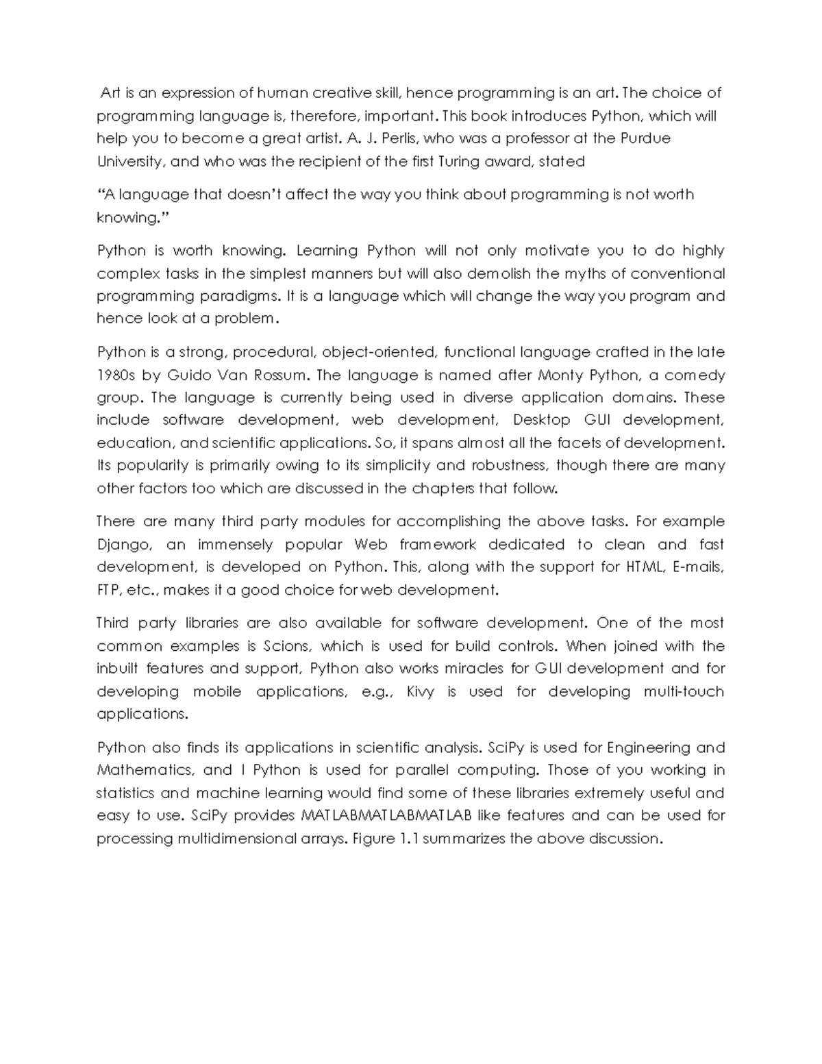 Python - Art is an expression of human creative skill, hence ...