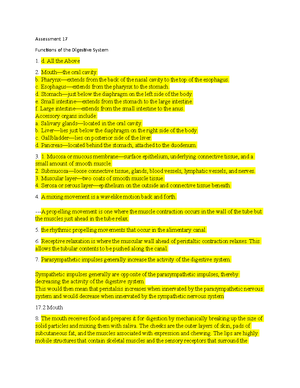 Chapter 10 Assignment - AH 108 Medical Terminology Chapter 10 ...