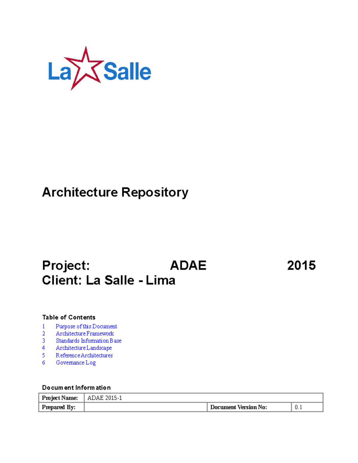 Togaf 9 Template - Architecture Repository - Architecture Repository ...