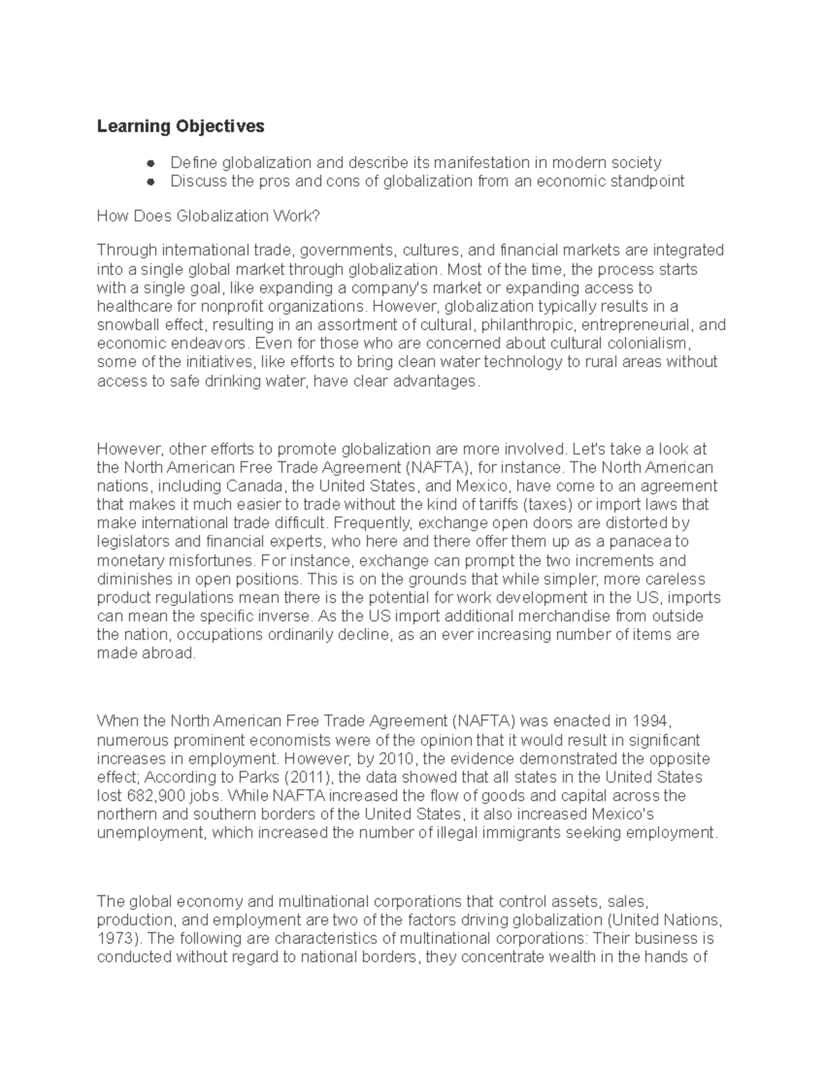 Chapter 18.2-18.3 Notes Full Chapter - Learning Objectives Define ...