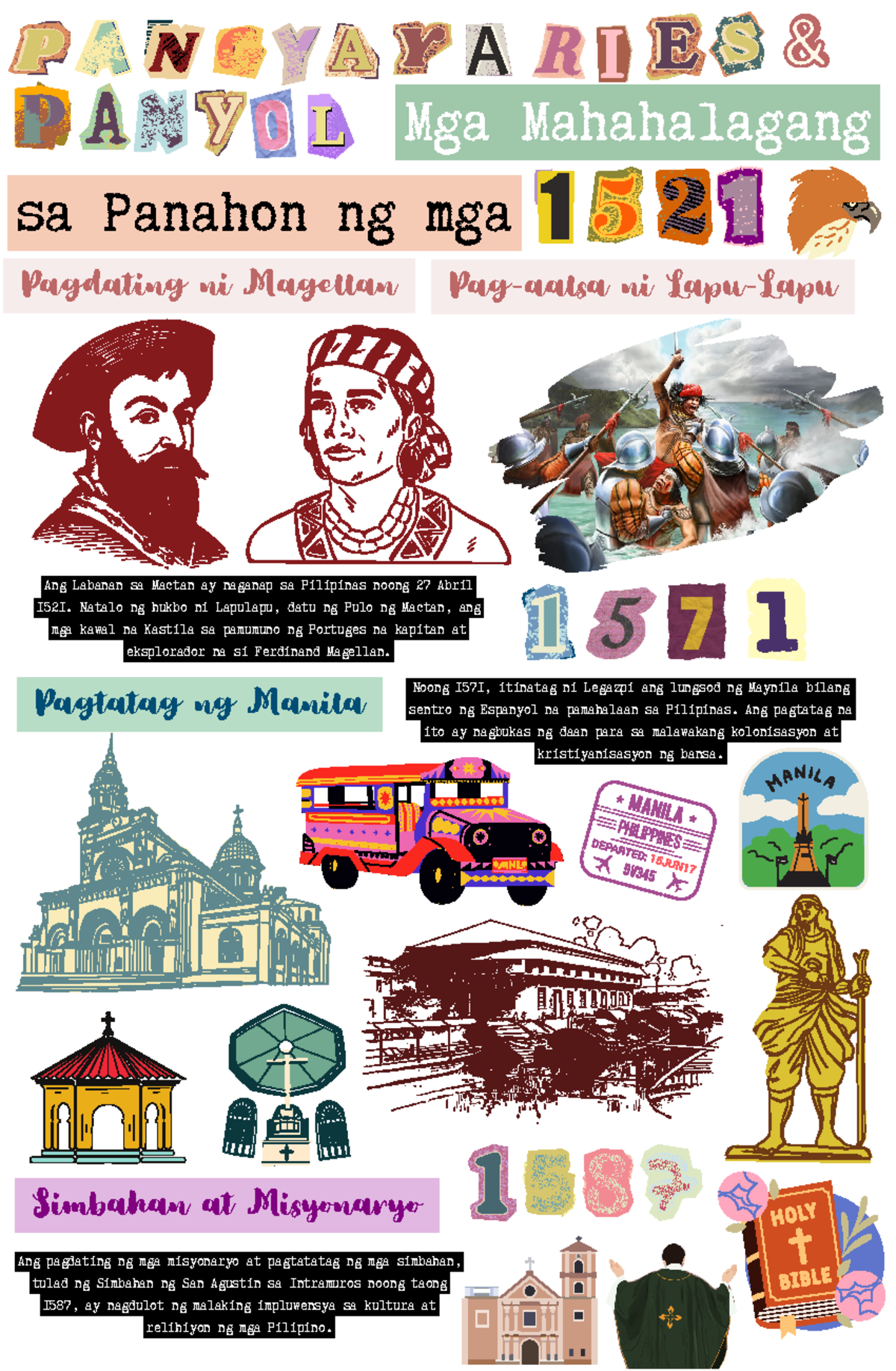 Kean - nah - Simbahan at Misyonaryo Ang pagdating ng mga misyonaryo at ...