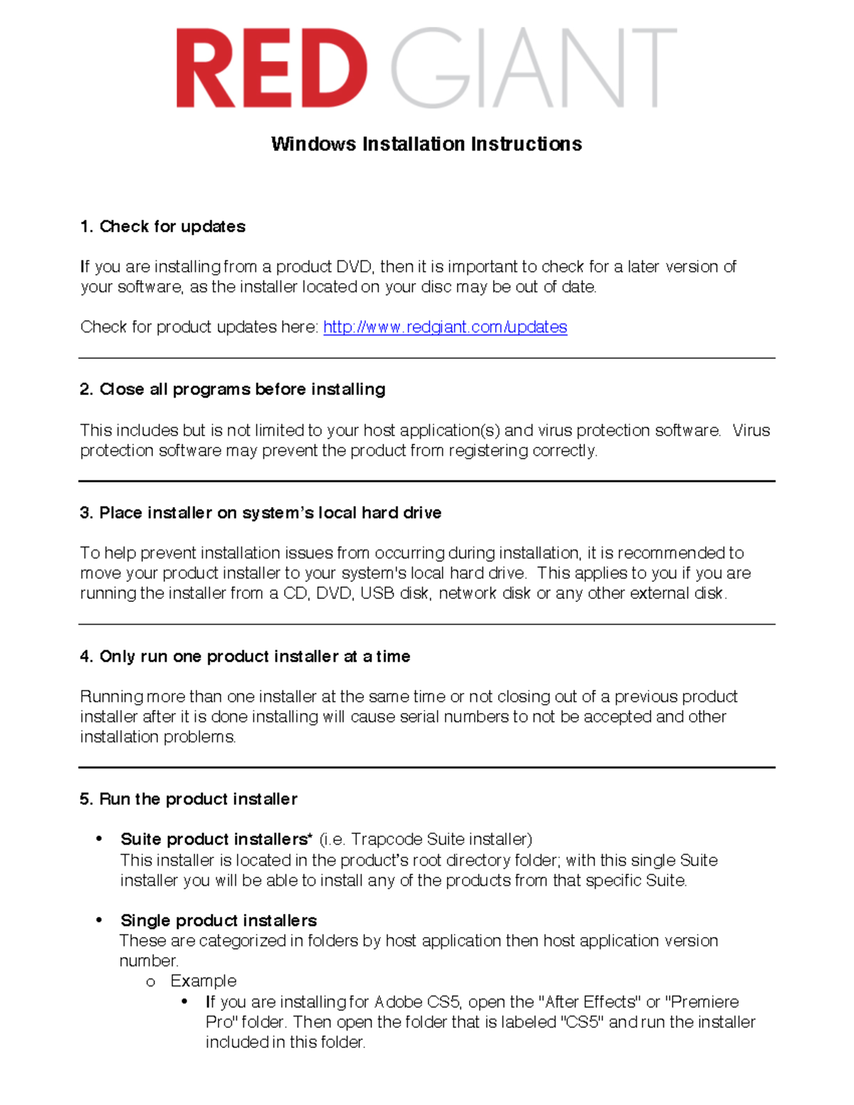 Win Installation Instructions - Windows Installation Instructions Check ...