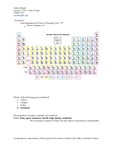 CHEM 1307 - TTU - Principles of Chemistry I - Studocu