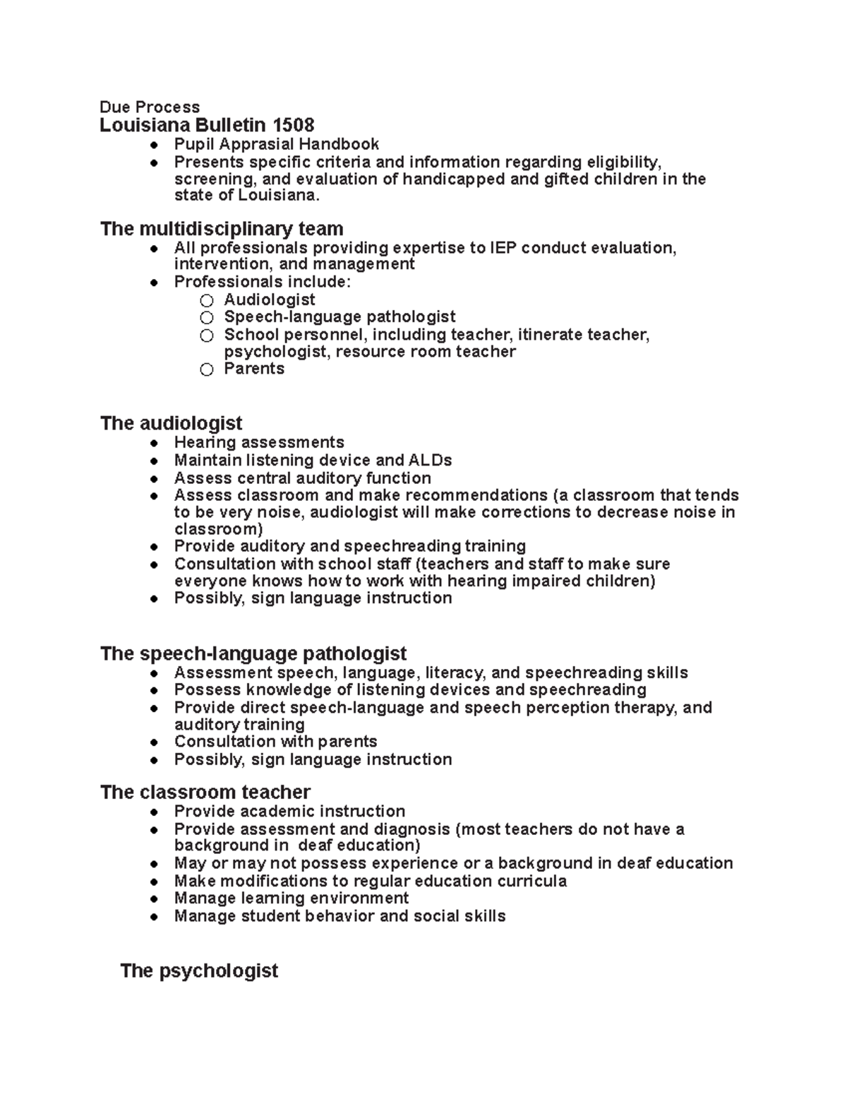 4590 worksheet 4 - Communication Sciences and Disorders Aural Rehab ...