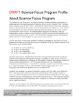 Science Focus Program - Lincoln-NE Study Materials - Studocu