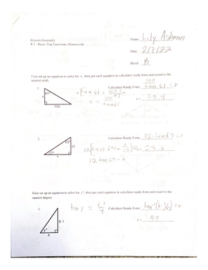 3.2 Notes Algebra 2 - Algebra 2: 2022-2023 Name ...