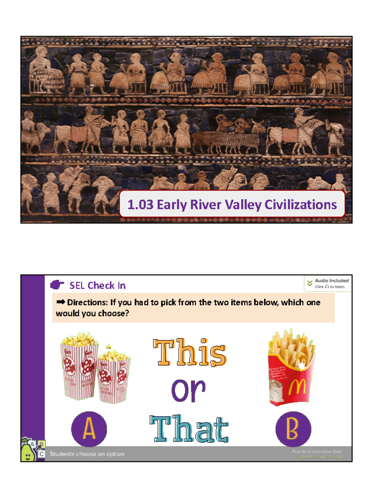 1.03 Early River Valley Civilizations - 1 Early River Valley ...