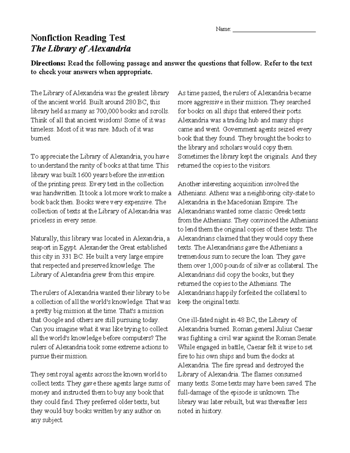 1. library-of-alexandria - Name ...