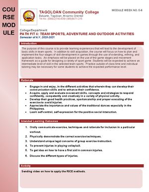 Intro TO Health CARE Course Guide - College of Midwifery COURSE TITLE ...