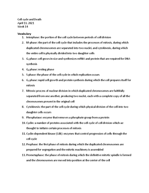 Bio 329 Chapter 12 Notes - Bio 329 Chapter 12 Notes Gene Regulation In ...
