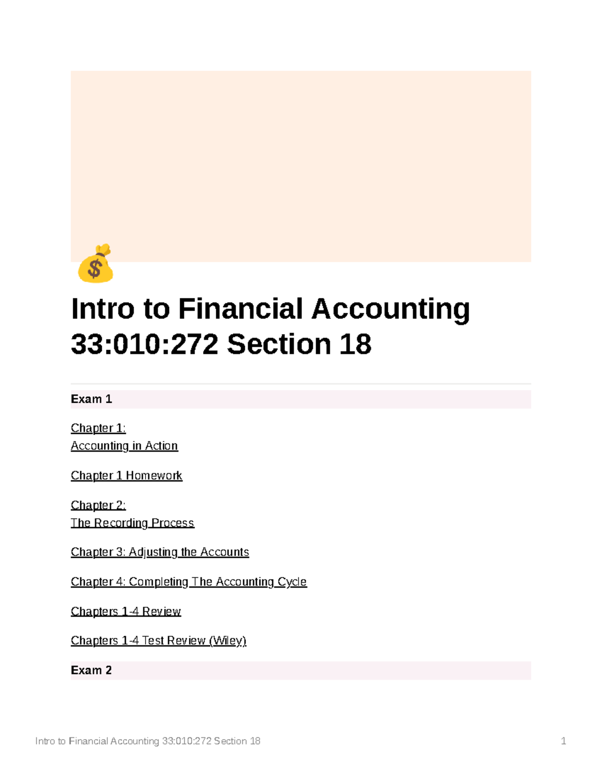 Intro to Financial Accounting 33010272 Section 18 - Intro to Financial ...