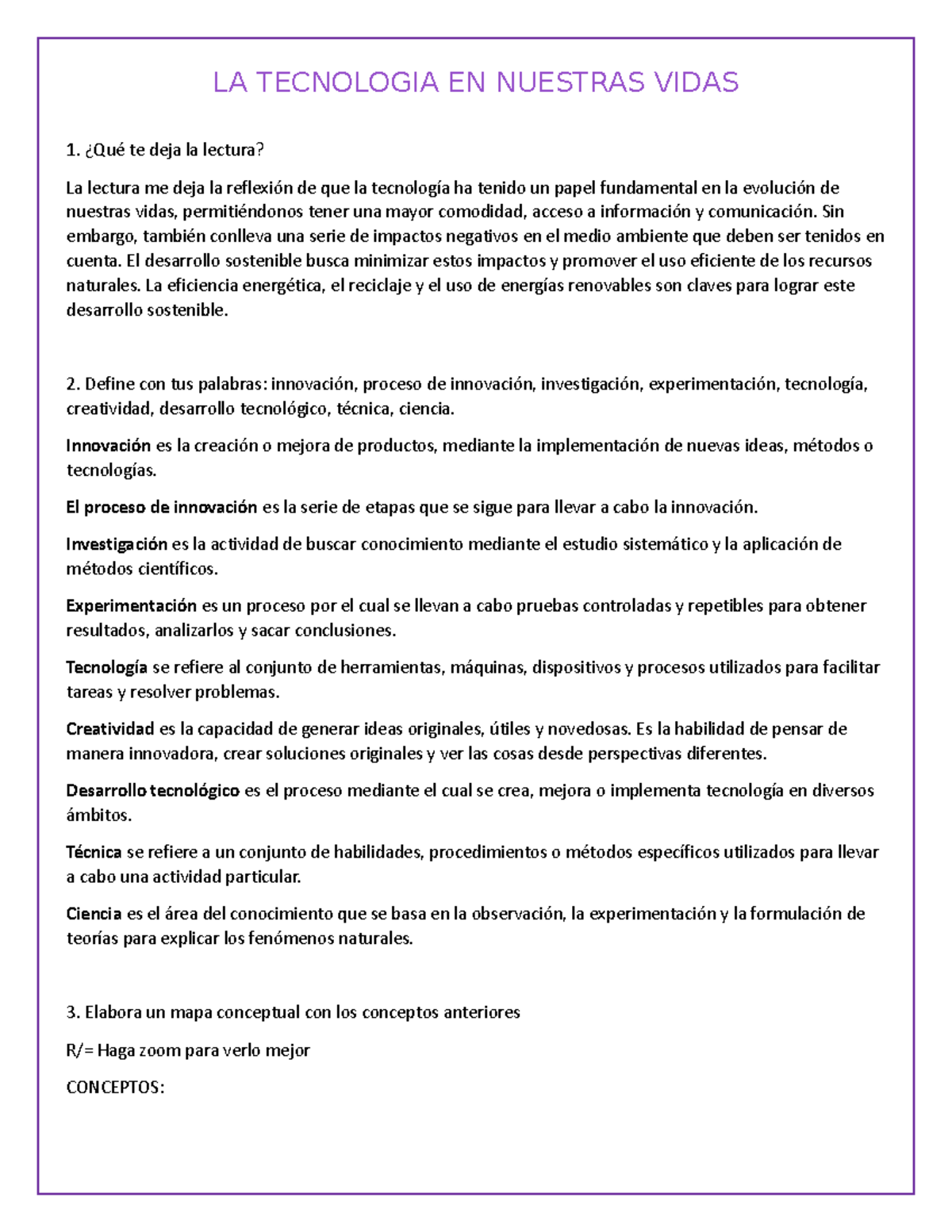 LA Tecnologia EN Nuestras Vidas - LA TECNOLOGIA EN NUESTRAS VIDAS ¿Qué ...