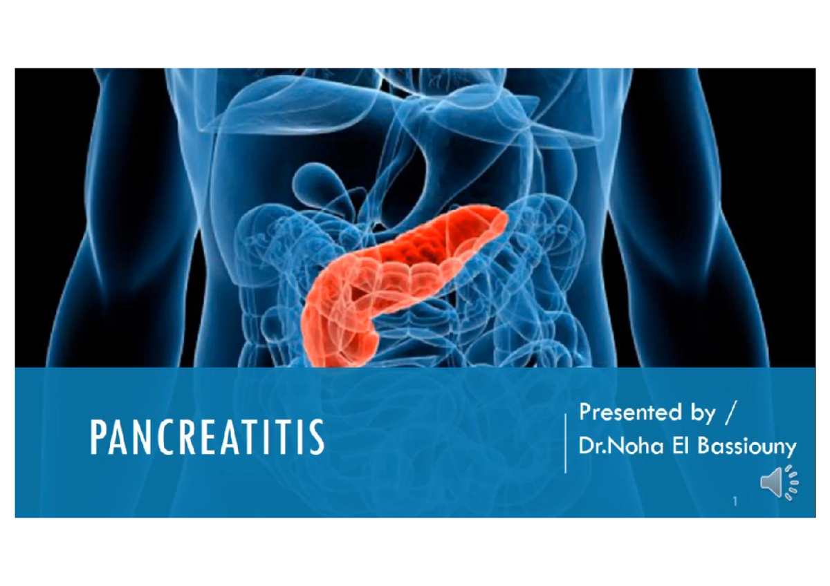 Git lec 3 Pancreaititis - Biochemistry - Studocu
