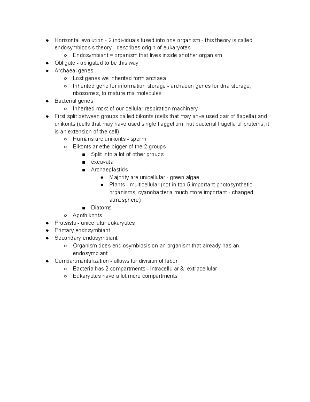 Cell lecture 2/6 - Horizontal evolution - 2 individuals fused into one ...