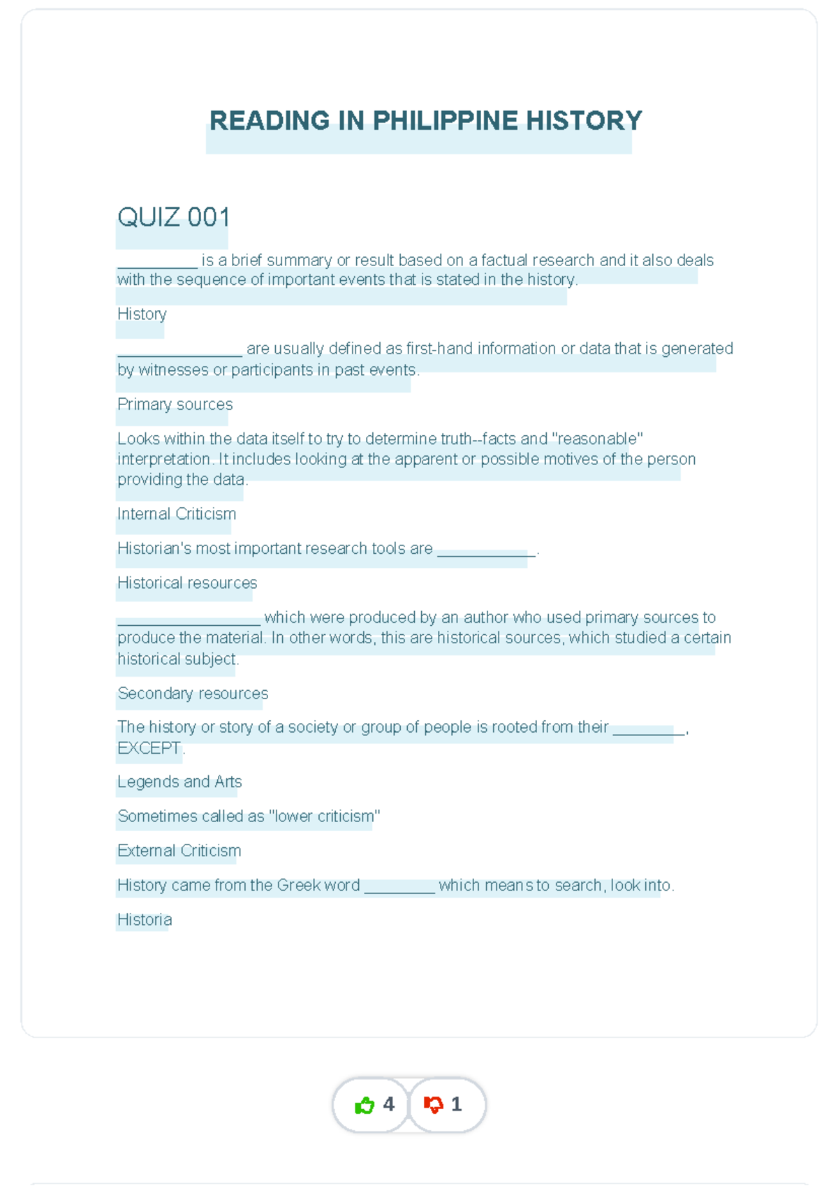 Reading in Philippine History Finals - READING IN PHILIPPINE HISTORY ...