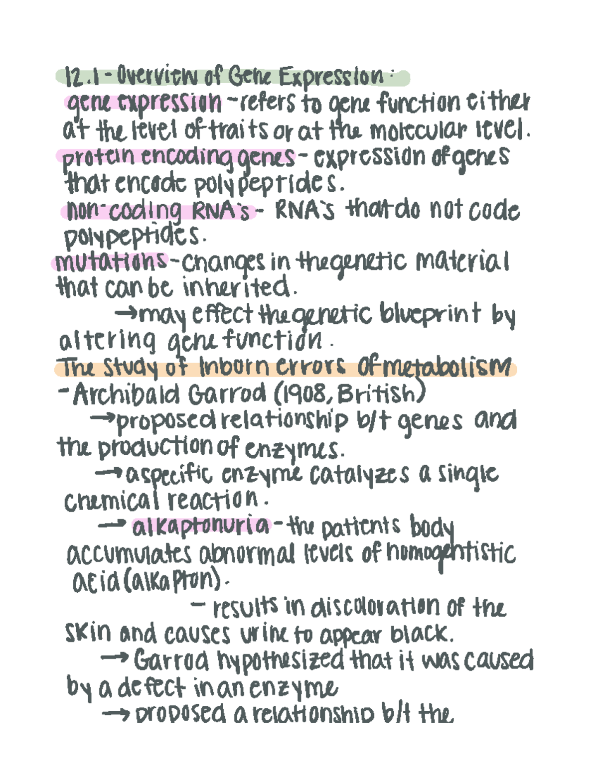 Mcbch 12 - Chapter 12 from book required for mcb 150 - 12 Overview of ...