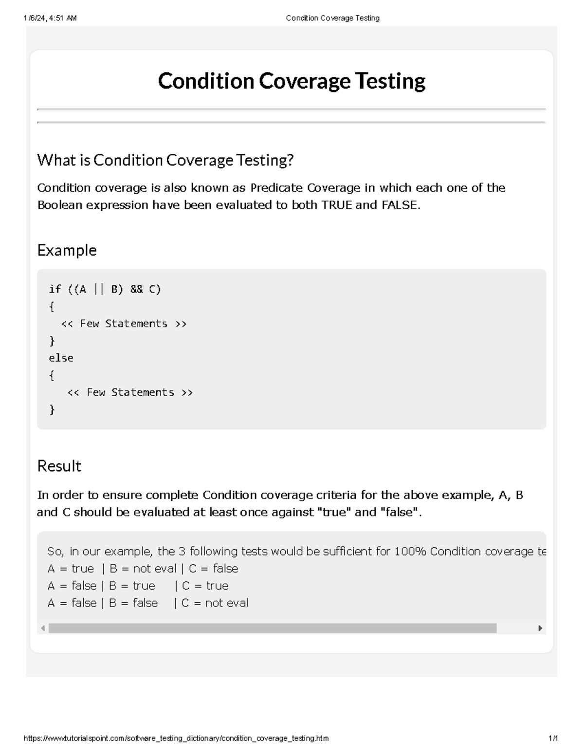 S2 SLO2 Condition Coverage Testing - 1/6/24, 4:51 AM Condition Coverage ...