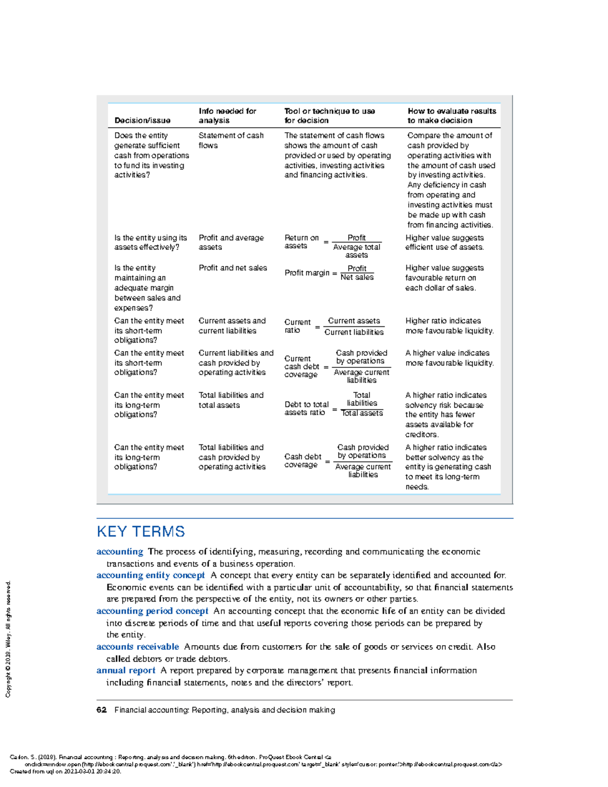 Financial Accounting Reporting Analysis And Decis Decisionissue 1871