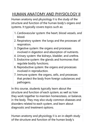 Blood and its Components and Function Full Notes - Human Anatomy And ...