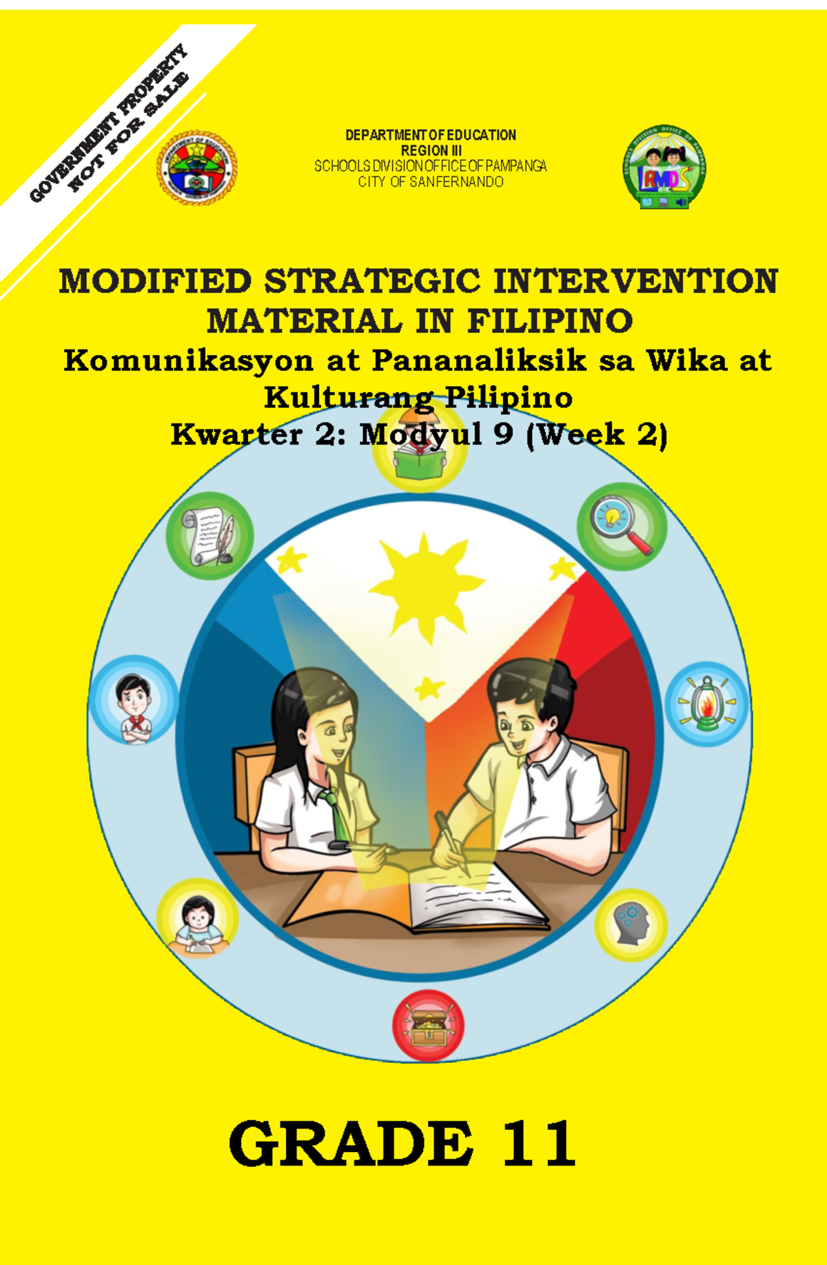 Fil11 Q2 Komunikasyon Module 9 Week 2 (16 pages) - DEPARTMENT OF ...