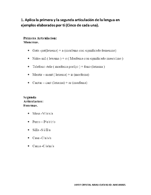 Unidad 4. Actividad 1. Clasificación de Fonemas - 1 ALEXANDER RIJO ID-A ...