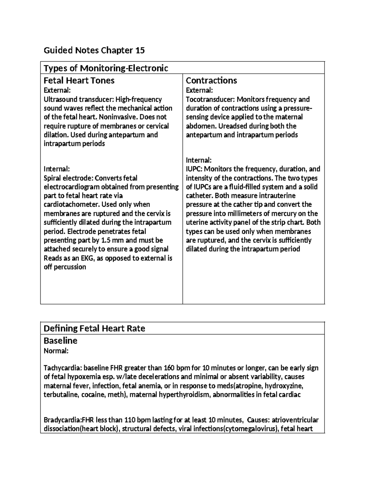 Guided Notes Chapter 15 ob - Guided Notes Chapter 15 Types of ...